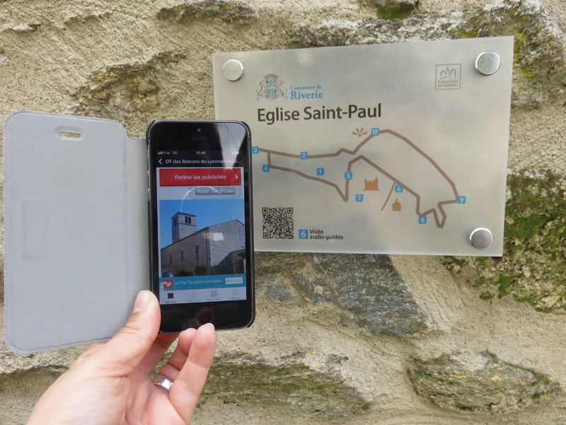 Visite audio guidées - Office de tourisme des Monts du Lyonnais